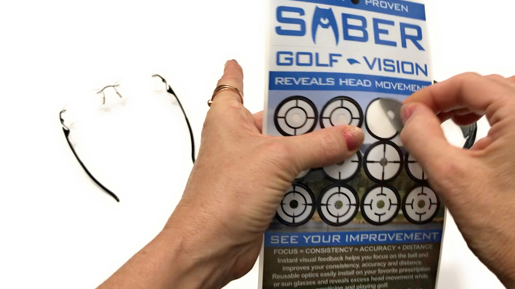 1 Saber Golf Vision Optics Training Aid for any Glasses – Craig ...