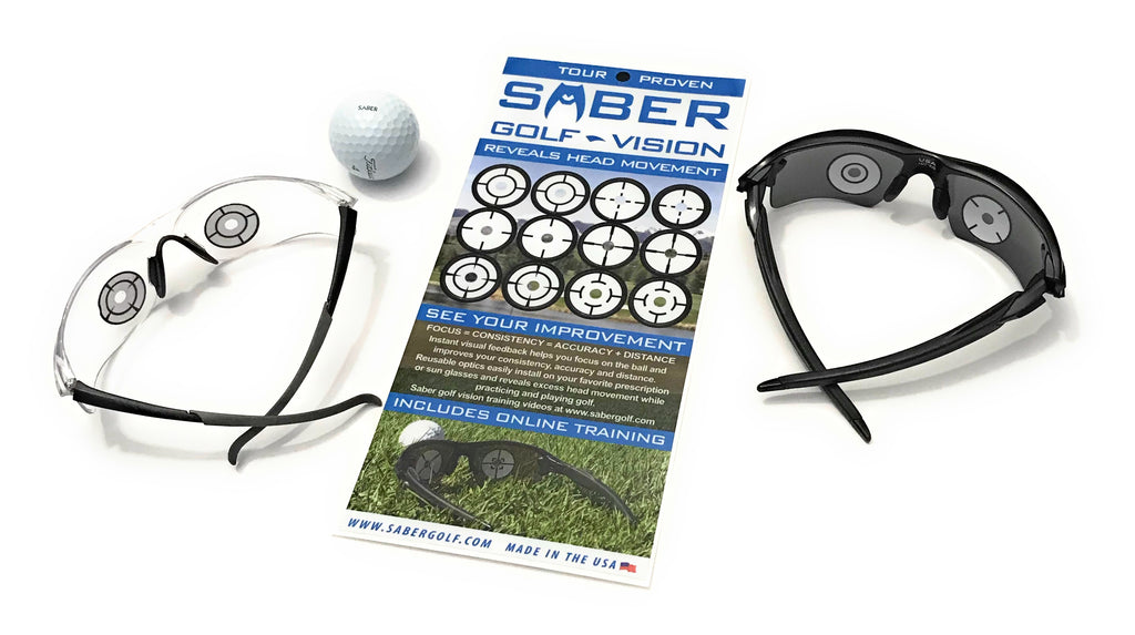 1 Saber Golf Vision Optics Training Aid for any Glasses – Craig ...