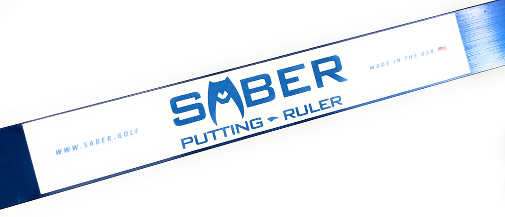 1 Saber Golf Putting Ruler Training Aid – Craig Hocknull - Saber Golf